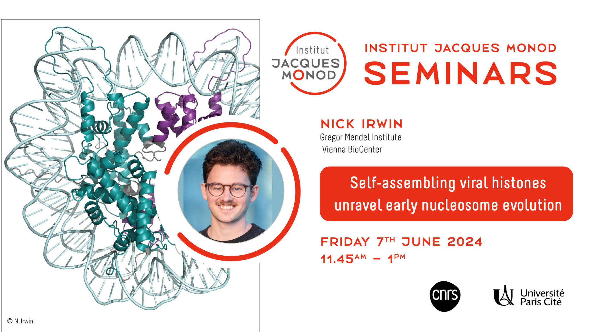 IJM Seminar – Nick Irwin - Institut Jacques Monod