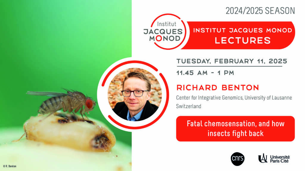 Conférence de l'Institut Jacques Monod - Richard Benton - Institut ...