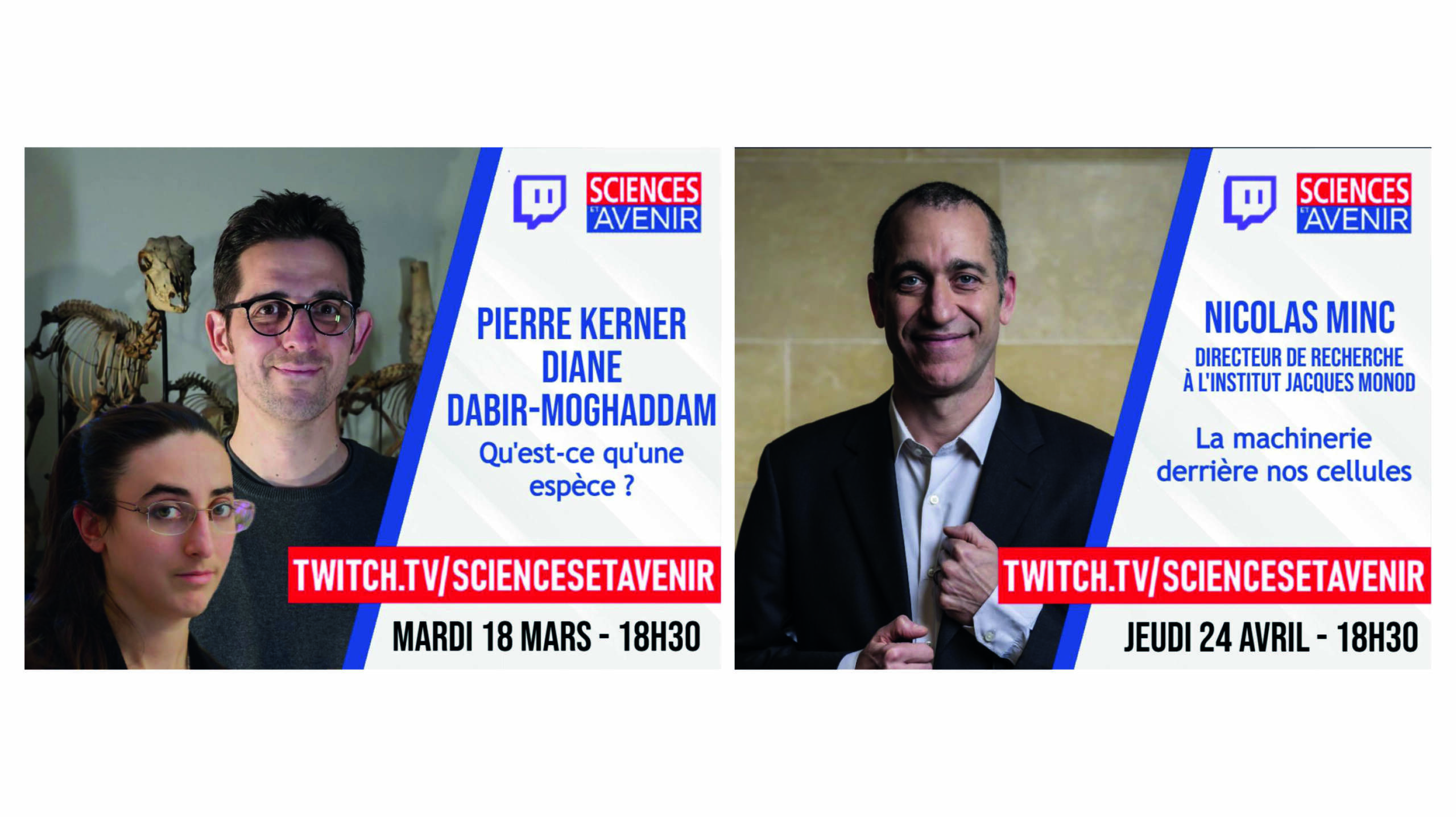 L'Institut Jacques Monod sur Twitch - Institut Jacques Monod